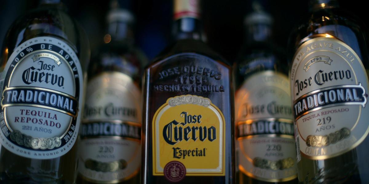 José Cuervo cae 35% en 2026 y es uno de las peores caídas en BMV