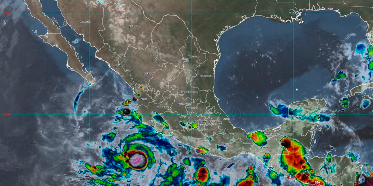 Tormenta tropical Narda: SMN pronostica lluvias intensas en occidente y sur del territorio mexicano