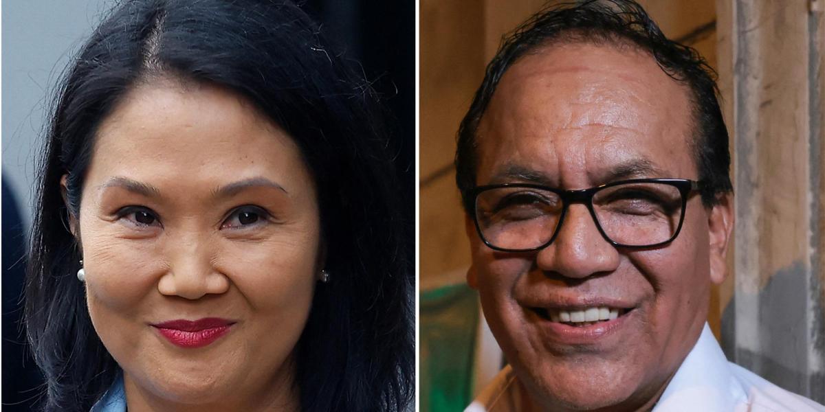 Fujimori y Sánchez lideran carrera hacia el balotaje en Perú, en recta ...