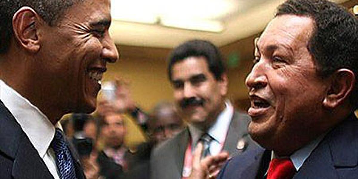 Chávez afirma que le gustaría trabajar con Obama