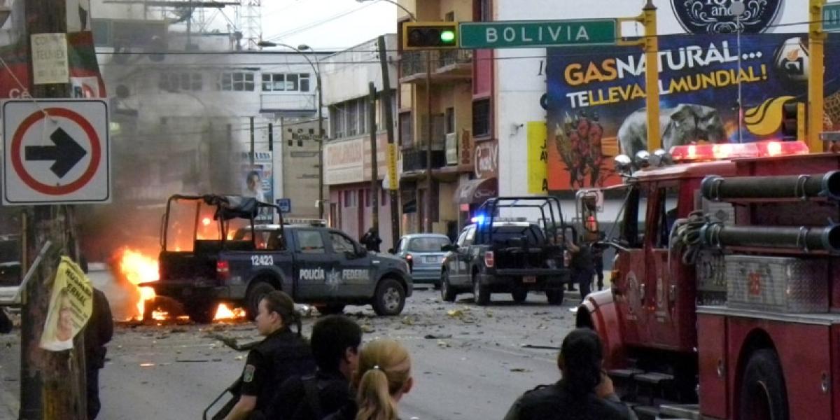 Explota coche bomba en Ciudad Juárez