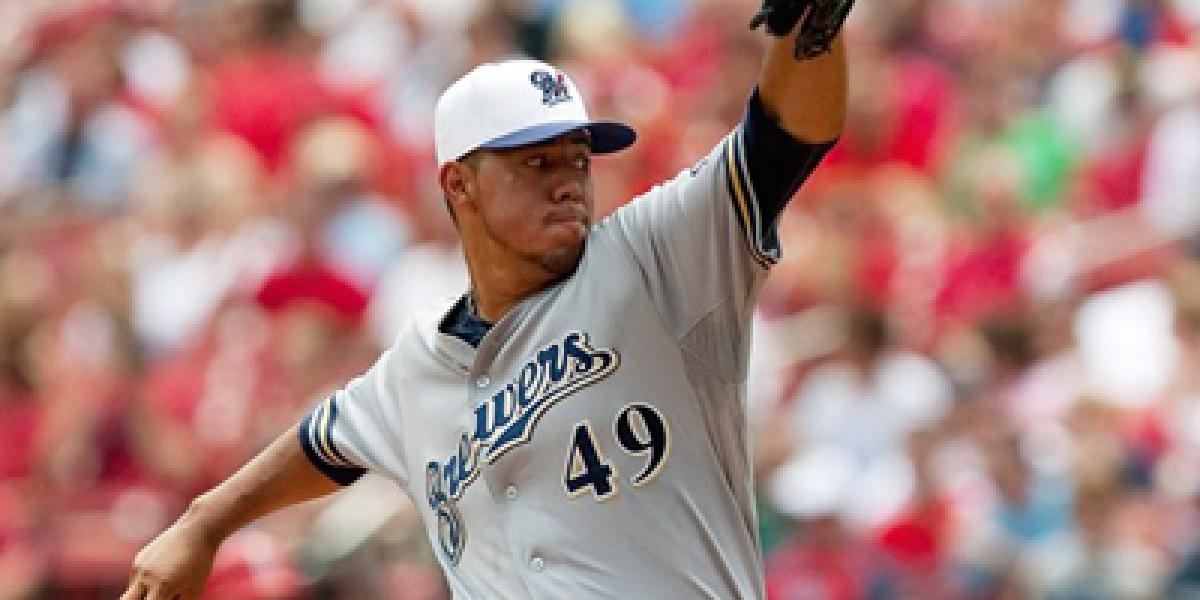 Pitcher mexicano logra noveno éxito con Cerveceros