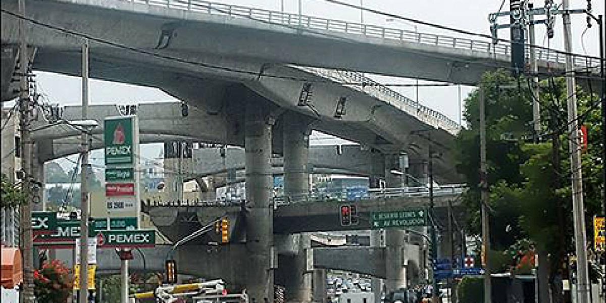 Inician obras en segundo piso del Periférico