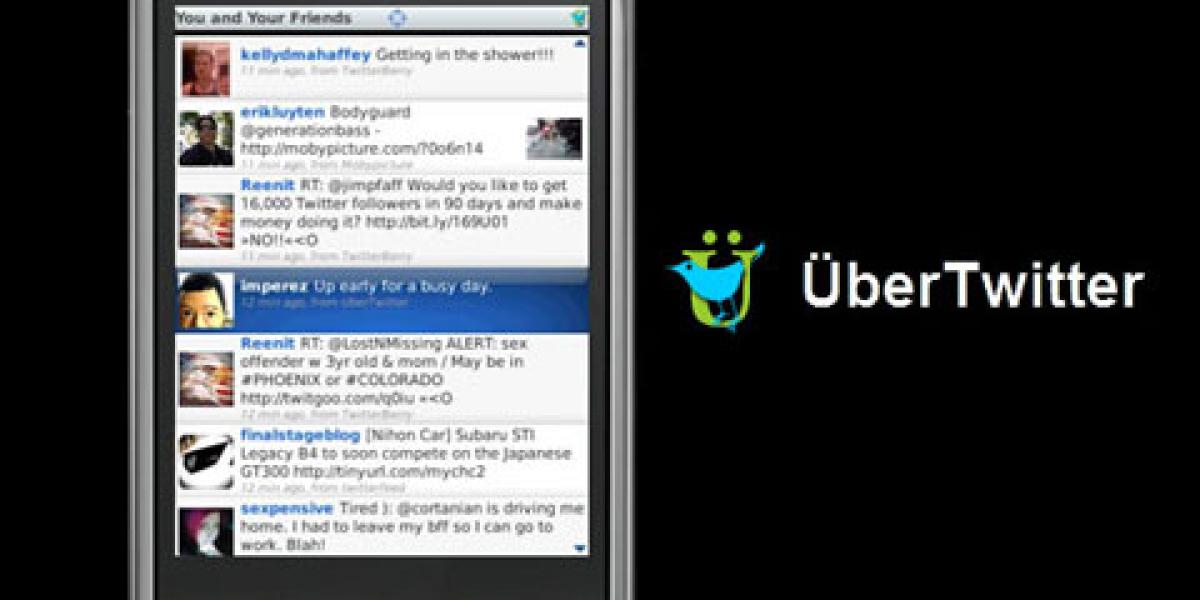 Twitter cancela Twidroyd y UberTwitter