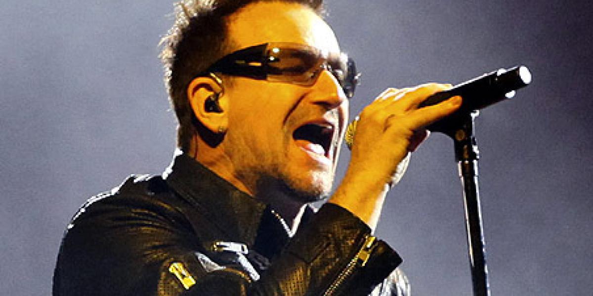 Bono padece enfermedad de la vista: Julian Lennon
