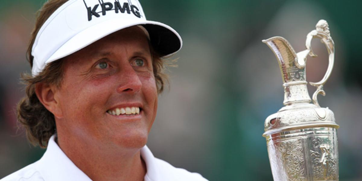 Mickelson reedita su promesa de sofá... una vez más