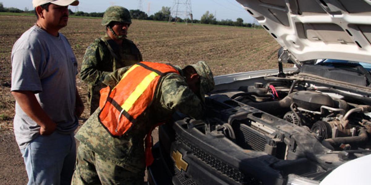 Mantienen 25% de los retenes militares que había en 2012