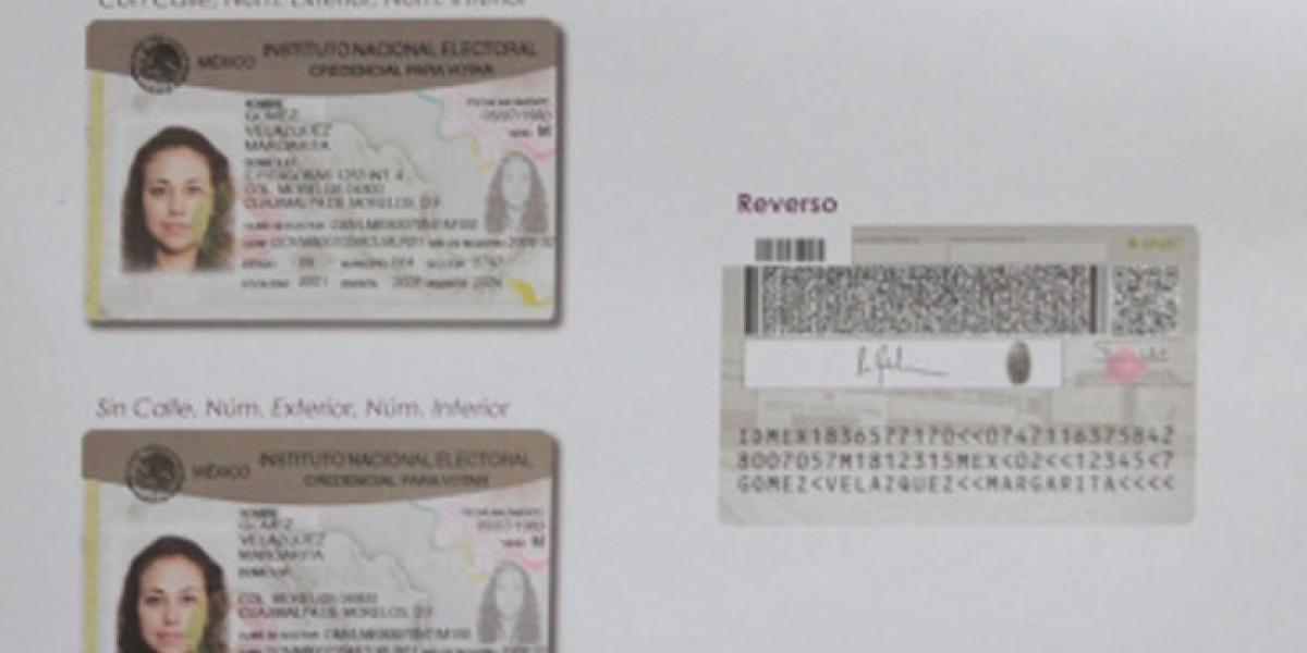 Credencial de elector con logotipo de INE, próximo viernes