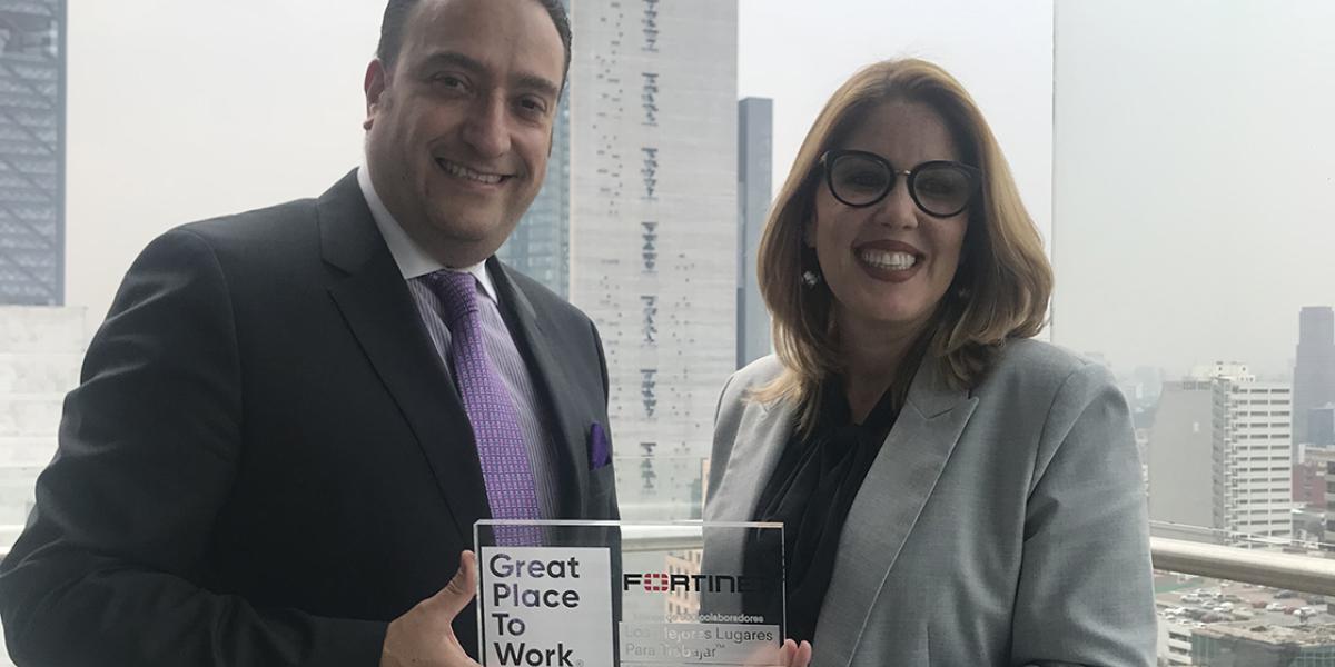Fortinet, entre los mejores lugares para laborar