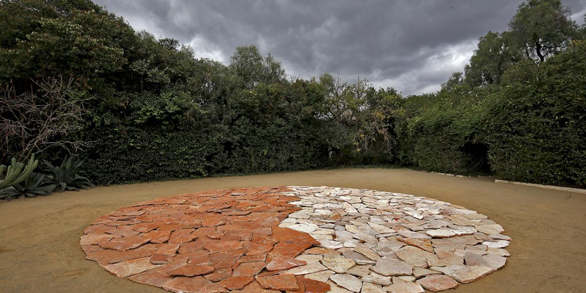 Richard Long expone en Cuadra San Cristóbal piedras monumentales