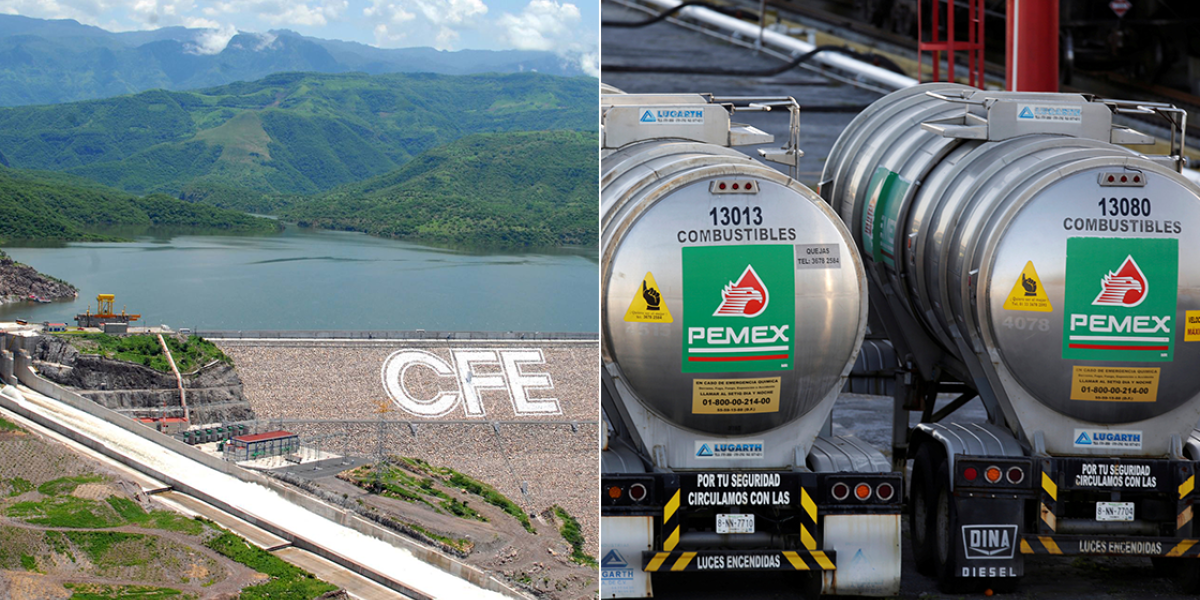 CFE va por 17% más gasto que Pemex en 2025