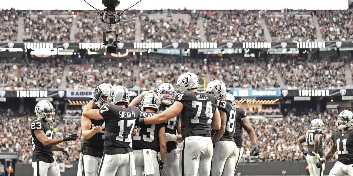 Raiders, inicio perfecto desde 2002, su último SB