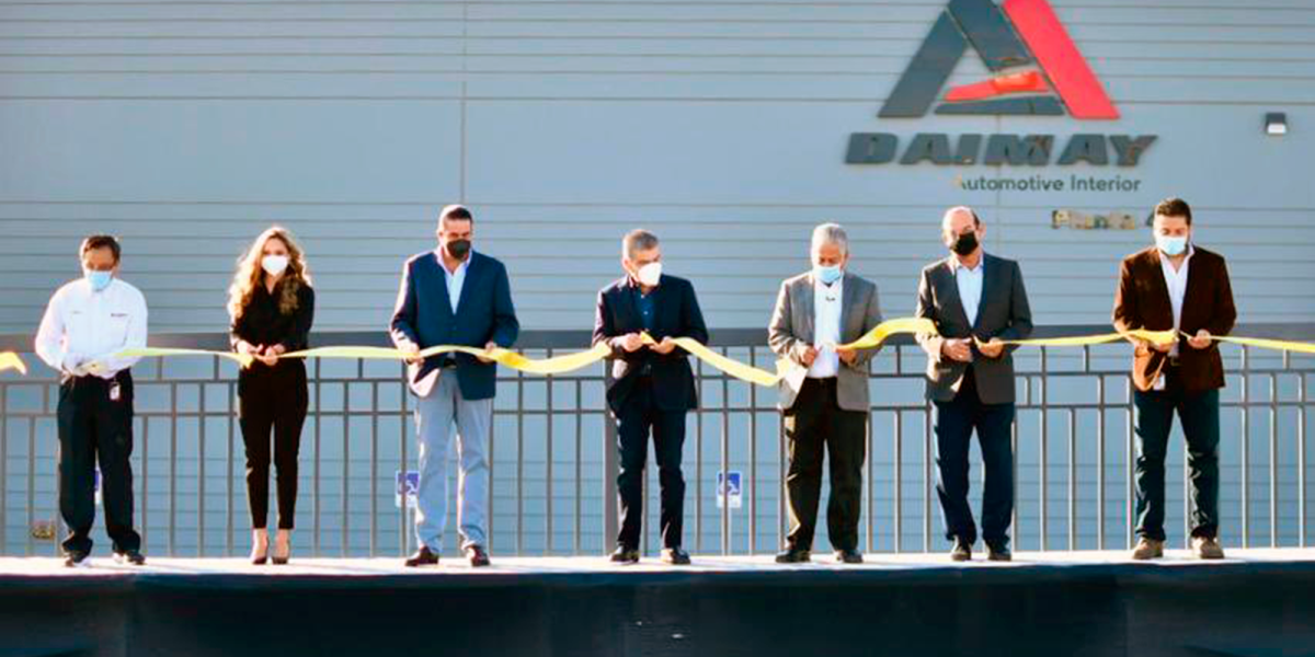 Gobierno de Coahuila inaugura dos plantas industriales de Daimay