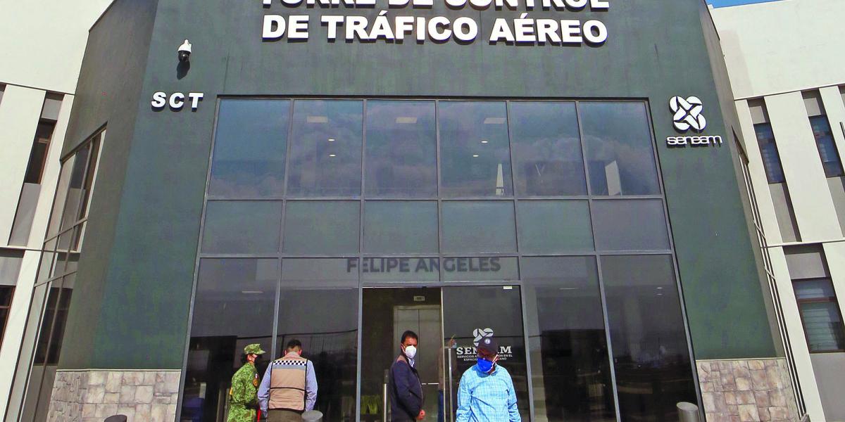 Torre de control ya gestiona tráfico en inmediaciones del AIFA