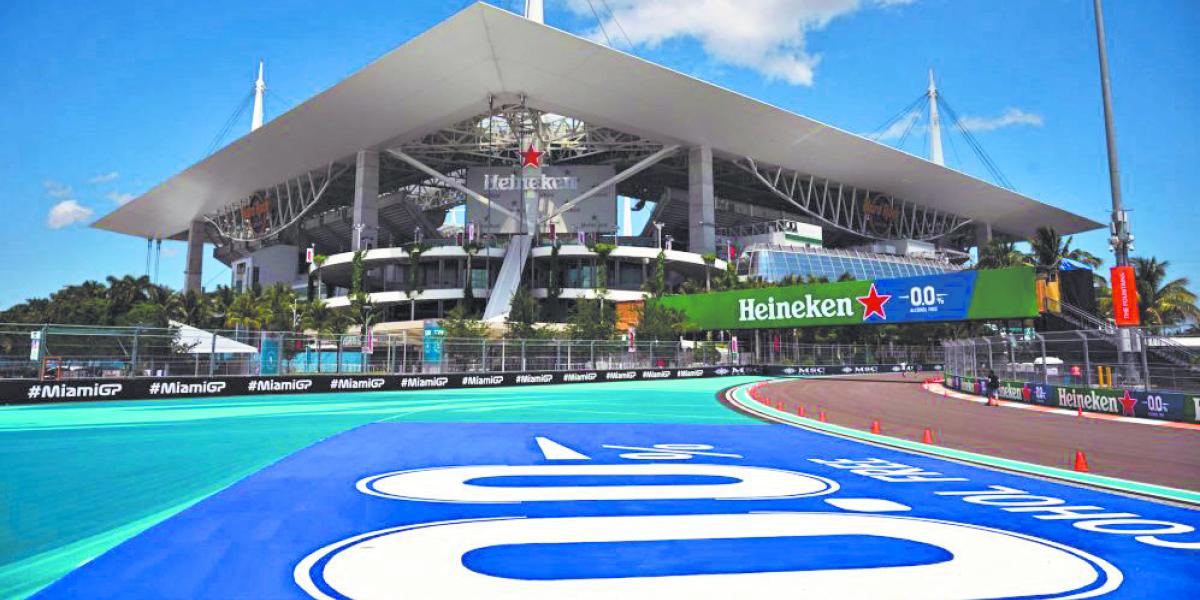Fórmula 1 en Miami, una fiesta a la altura del Super Bowl