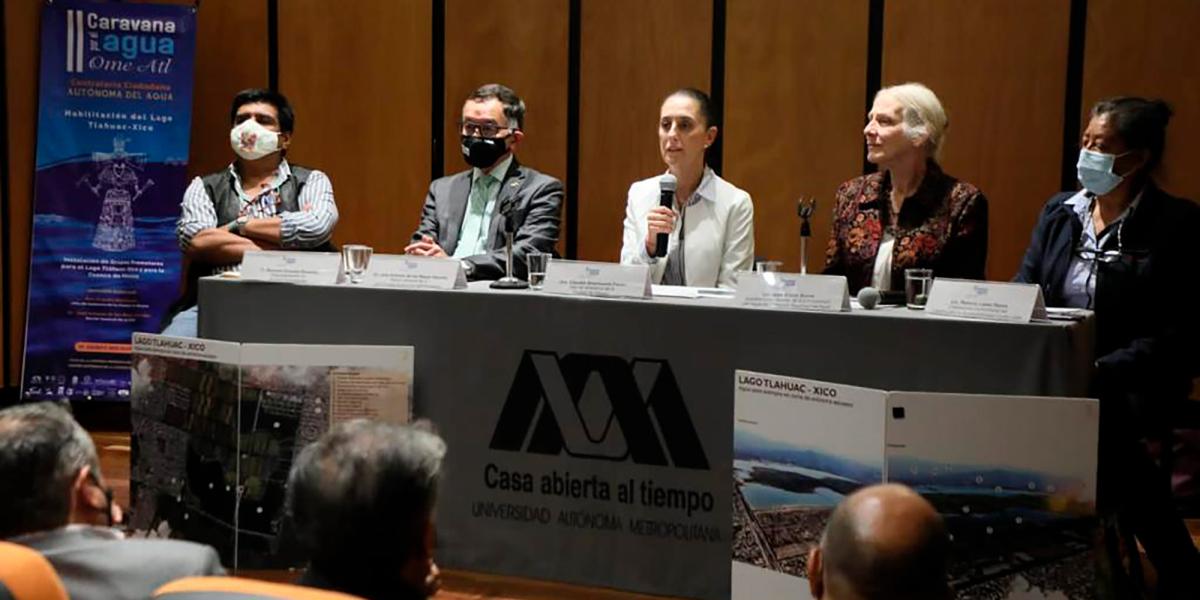 Gobierno de CDMX anuncia el nuevo Proyecto Integral del Lago Tláhuac-Xico