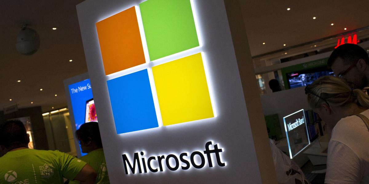 Microsoft, por momentos, la empresa más valiosa de Bolsa