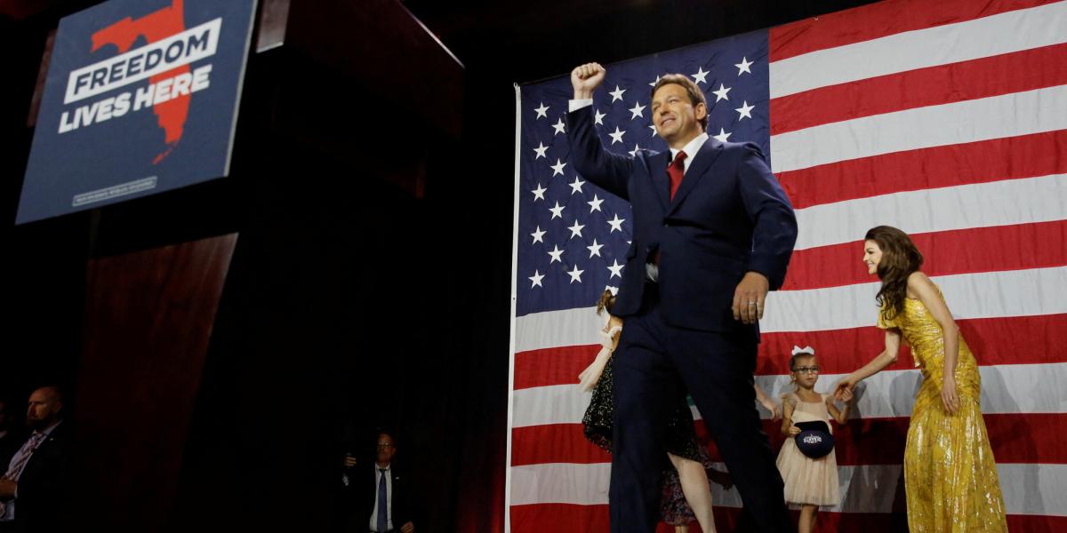 Ron DeSantis logra victoria aplastante en Florida, con 2024 en el punto ...