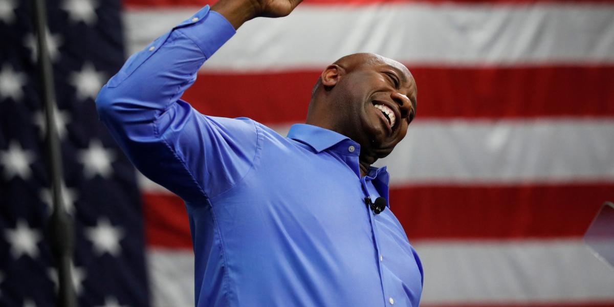 Tim Scott, senador republicano, lanza su candidatura para elecciones ...