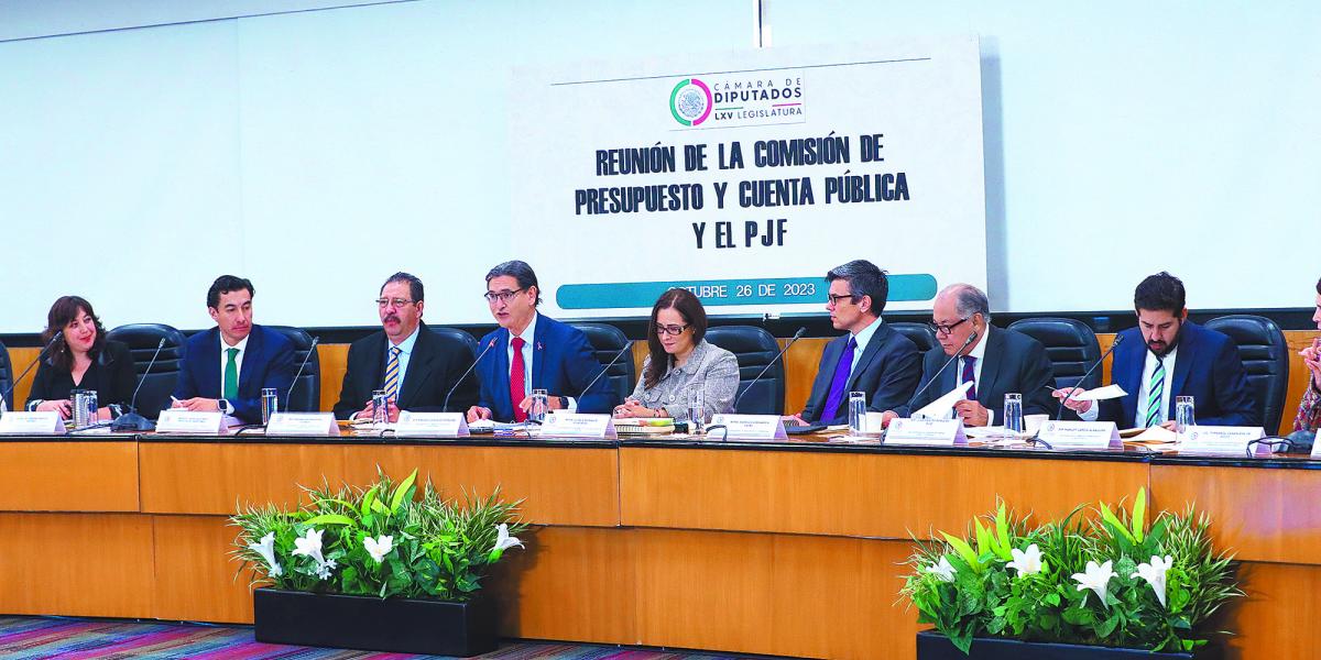 Integrantes del PJF defienden presupuesto para el 2024