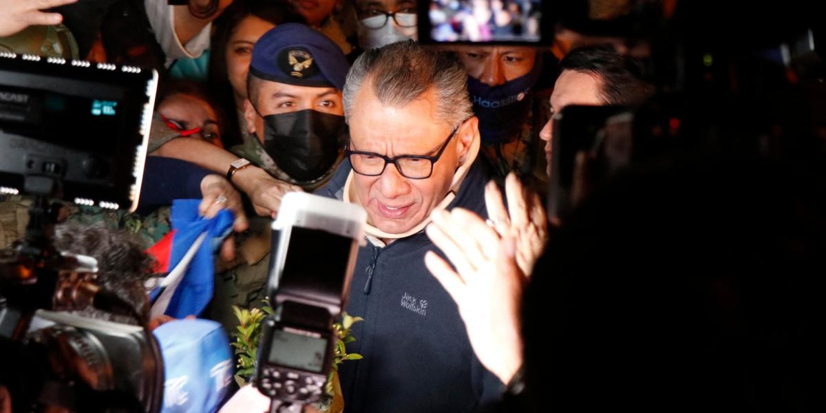 México otorga asilo político al exvicepresidente ecuatoriano Jorge Glas ...