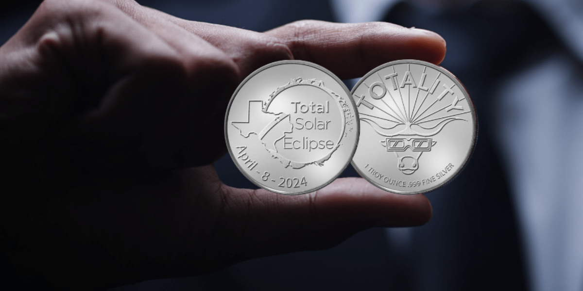 Eclipse solar 2024: Así es la moneda conmemorativa que sacaron en Texas ...