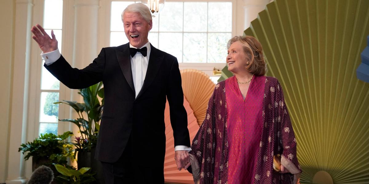 Bill y Hillary Clinton anuncian su apoyo a Kamala Harris