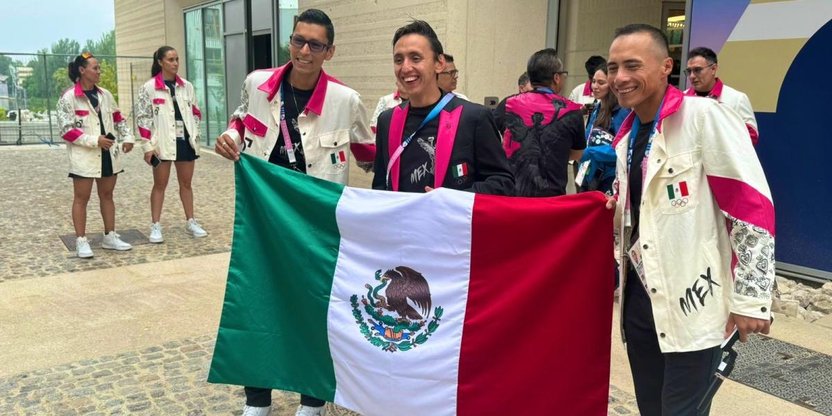 París 2024: ¿Quiénes son los abanderados de México en la inauguración de los Juegos Olímpicos?