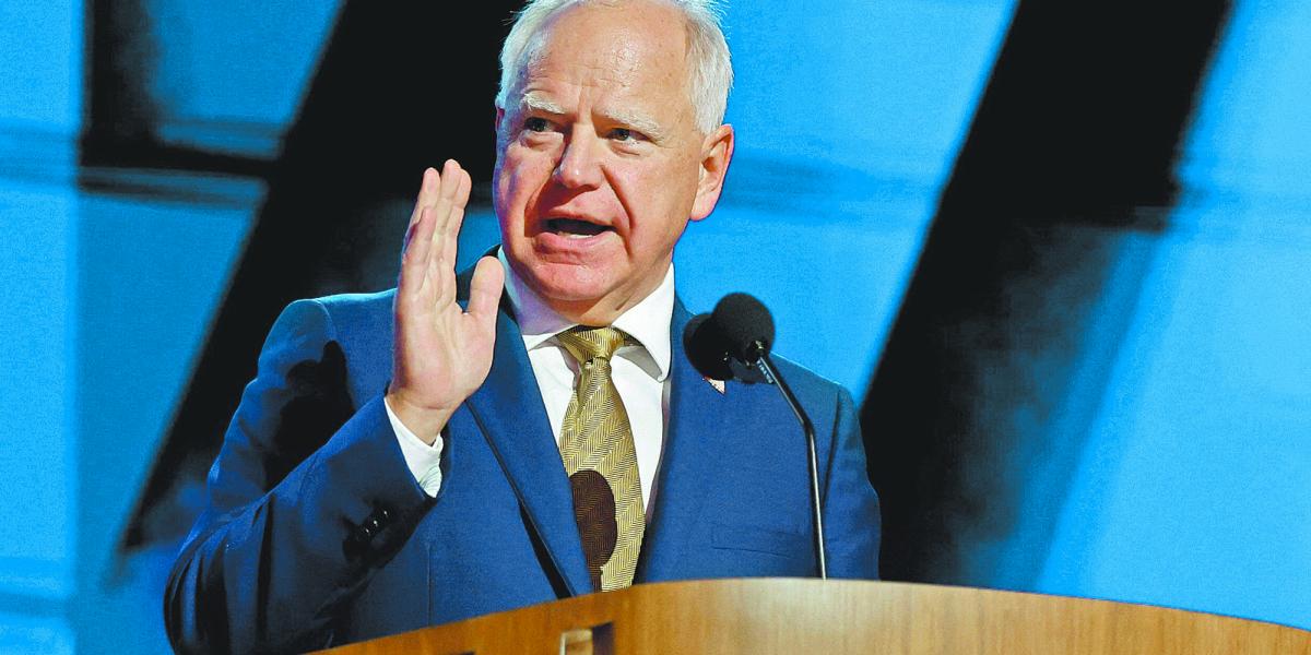 Tim Walz, un liberal que irrita a los conservadores