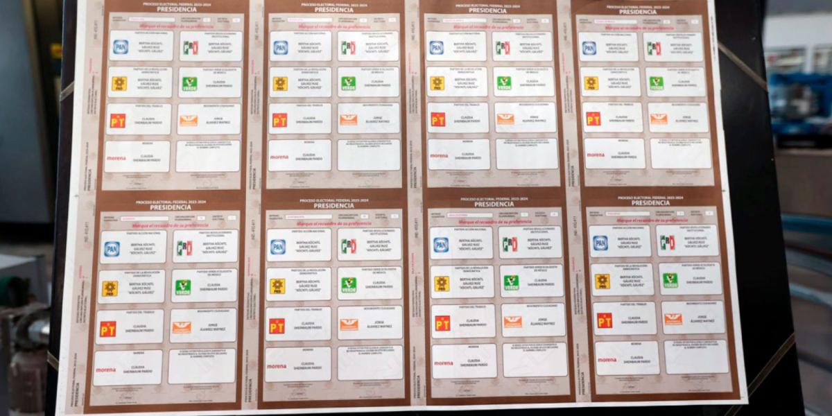 Elecciones 2024: Las 5 formas de marcar la boleta electoral el 2 de junio
