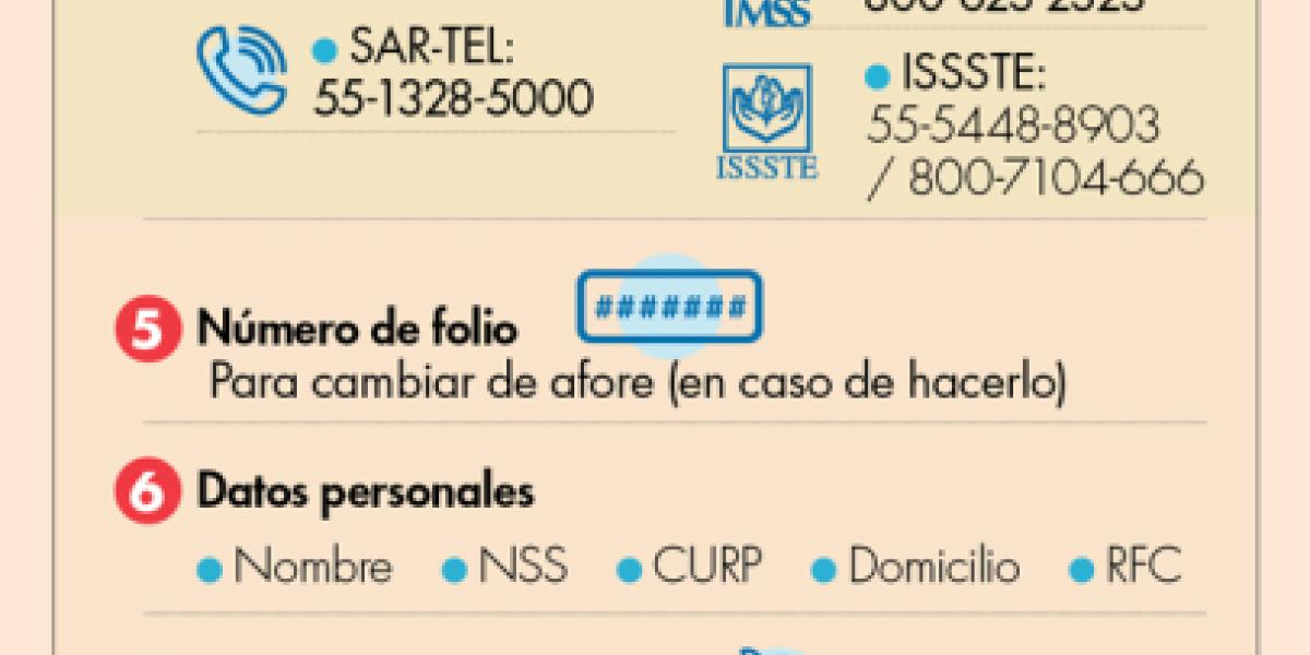 Conozca el nuevo formato del estado de cuenta de su afore