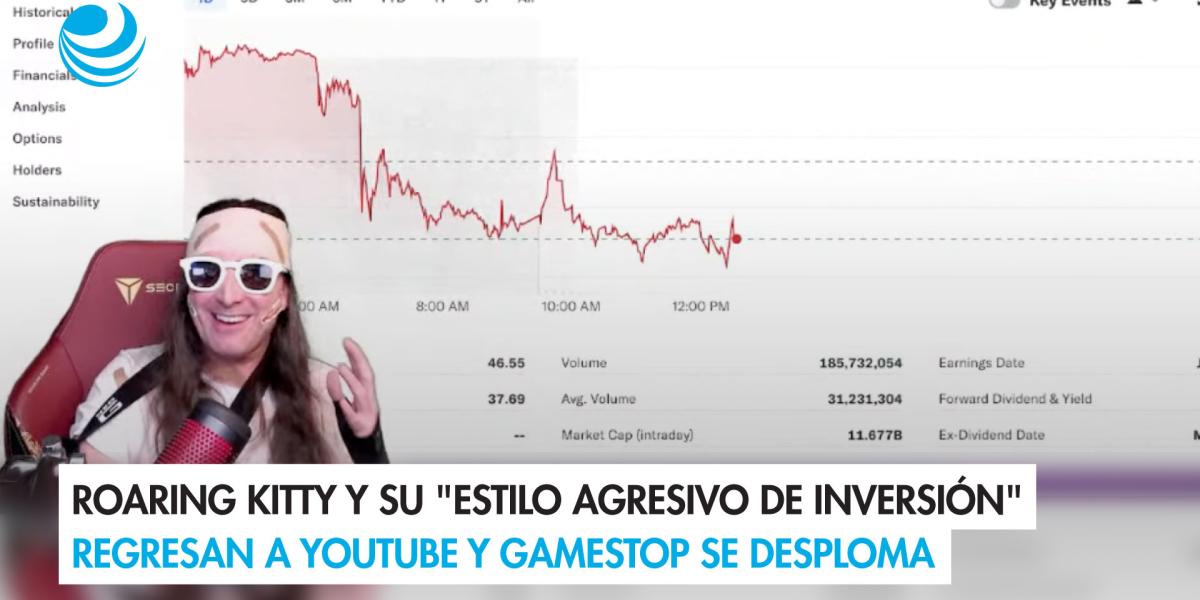 Roaring Kitty y su "estilo agresivo de inversión" regresan a YouTube y ...