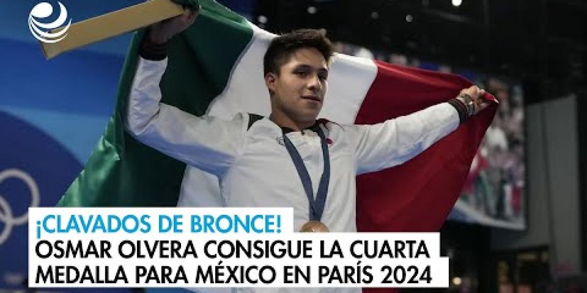 ¡clavados De Bronce Osmar Olvera Consigue La Cuarta Medalla Para