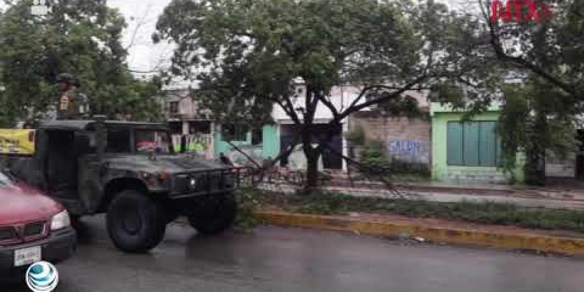 Por Huracán Michael, Ejército aplica Plan DN III en Quintana Roo