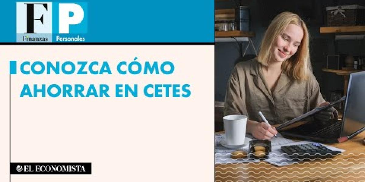 Conozca cómo ahorrar en Cetes