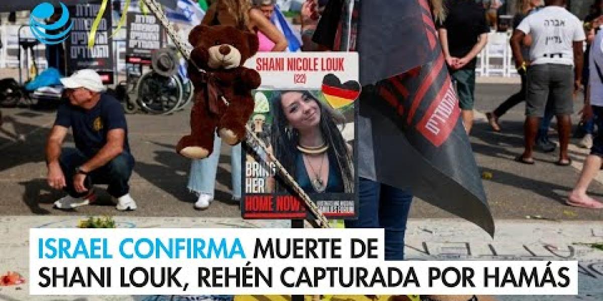 Israel confirma muerte de Shani Louk, joven rehén capturada por Hamás