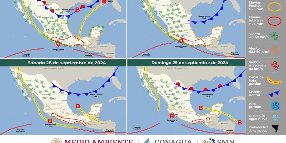 John volverá a ser huracán frente a la costa mexicana del Pacífico