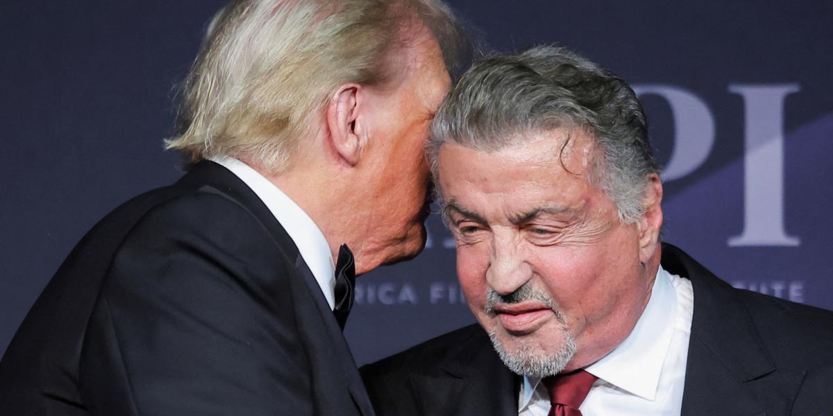 Sylvester Stallone compara a Donald Trump con Rocky y George Washington ...