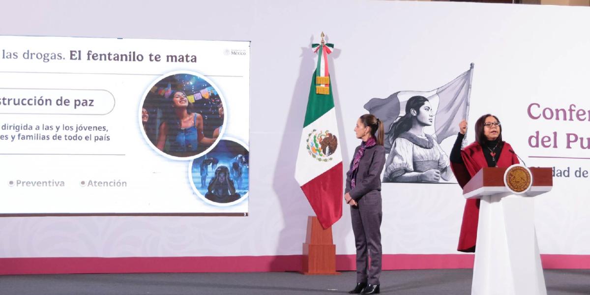 Lanzan la campaña "Aléjate de las drogas, el fentanilo te mata" basada ...