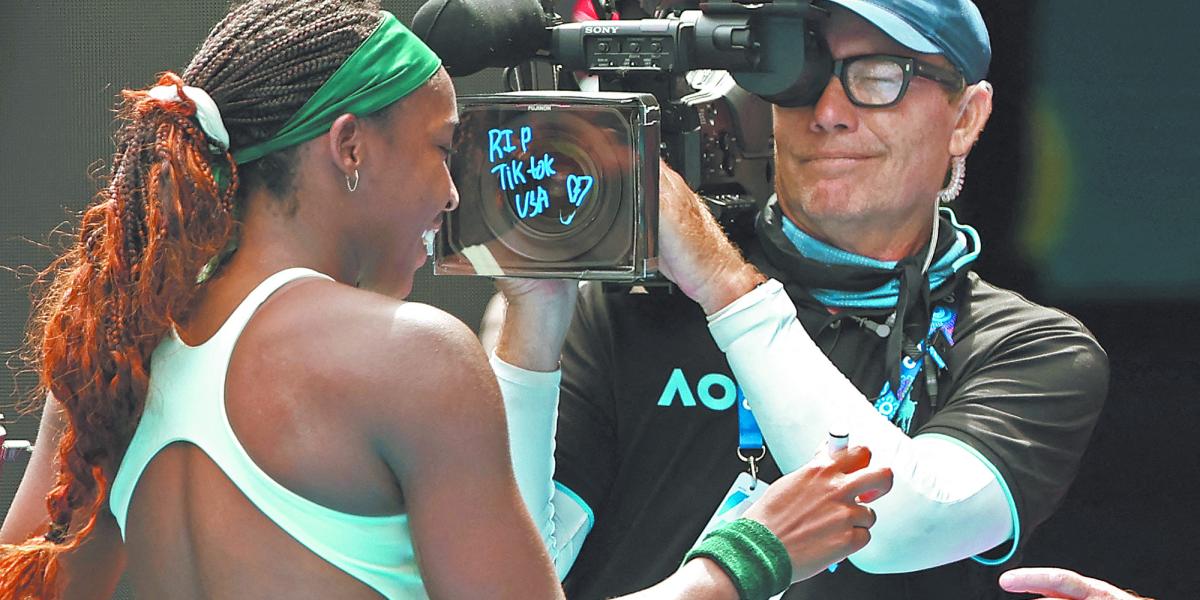 Coco Gauff expresa condolencias por TikTok