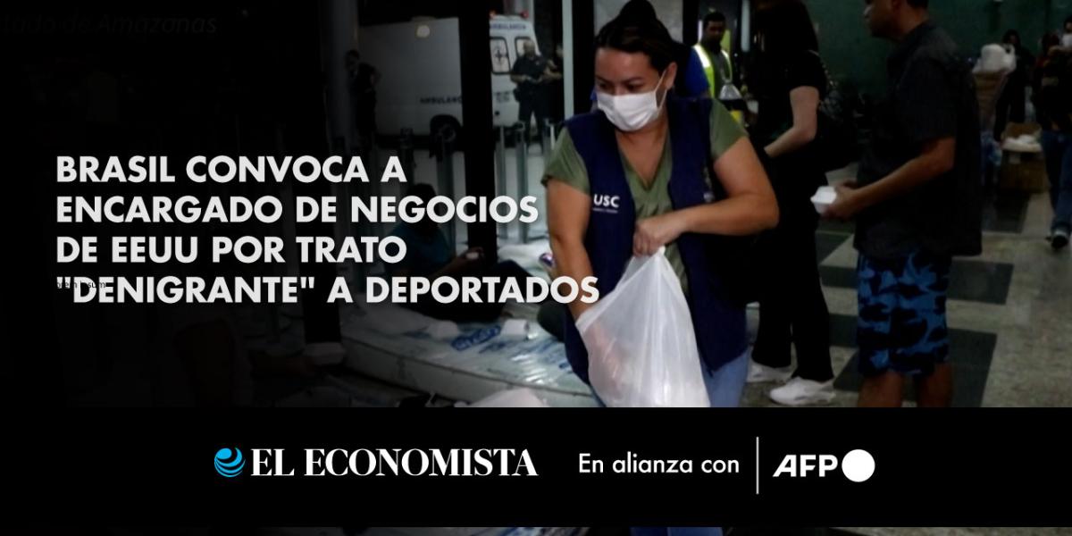 Brasil convoca a encargado de negocios de EEUU por trato "denigrante" a ...