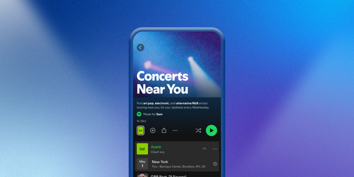 Spotify estrena lista 'Conciertos cerca de ti' para que no te pierdas ...