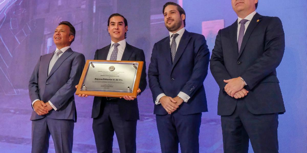 DMSolar recibe galardón "Joven Emprendedor" de la Cámara de Comercio de ...