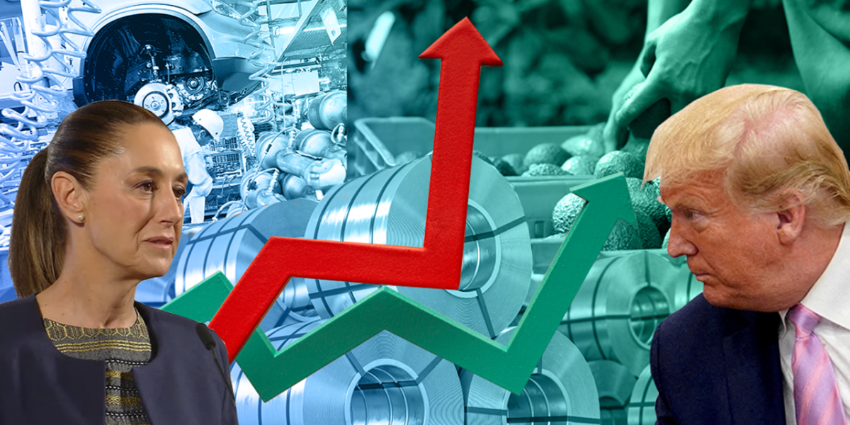 México libra 90 días más los aranceles tras llamada entre Sheinbaum y Trump