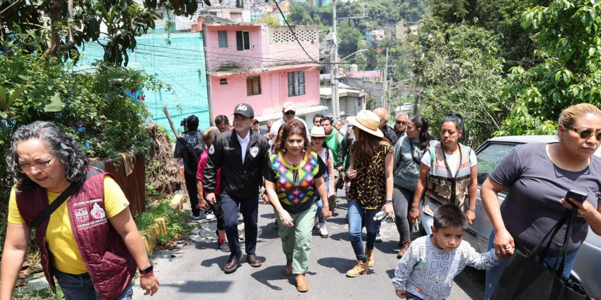 Clara Brugada presenta "Mi ciudad se pone guapa y mi colonia también ...