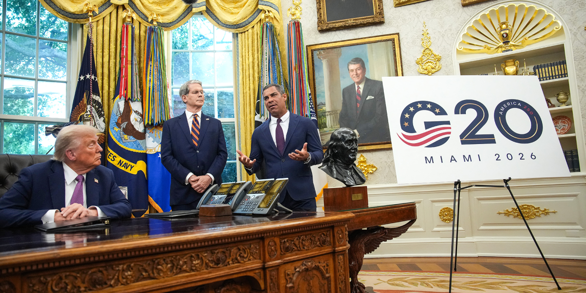 Trump acogerá en Miami la cumbre del G20 en 2026