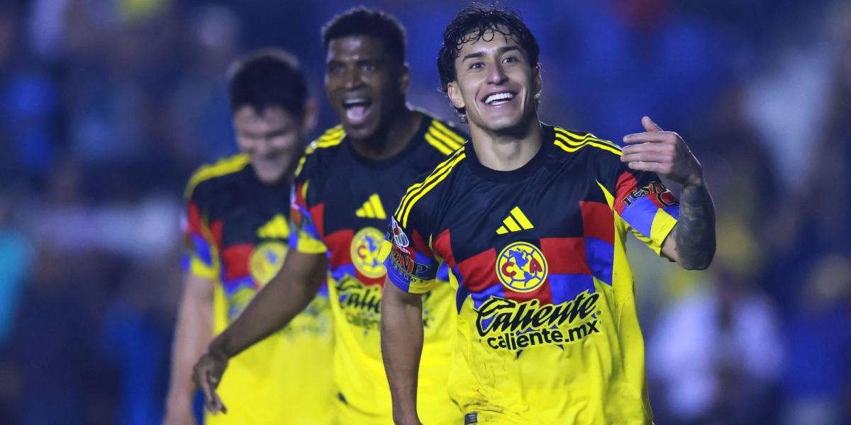 América remonta y golea 4-1 a Pumas con doblete de Zendejas