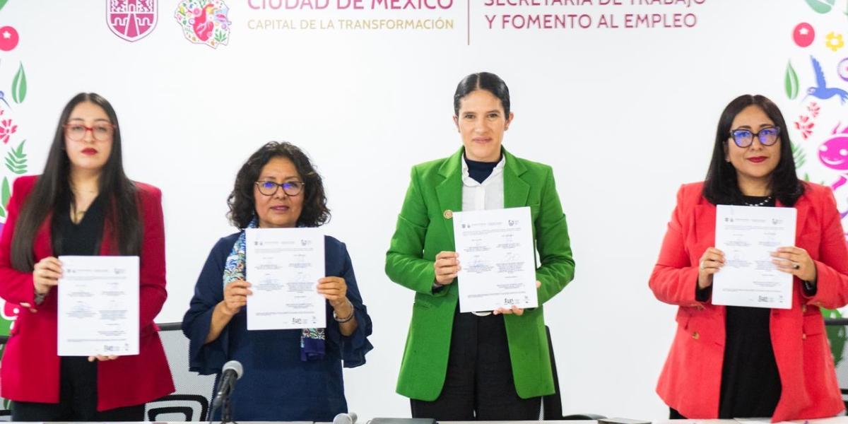 STyFE y Fiscalía de CDMX firman convenio para blindar a mujeres ...