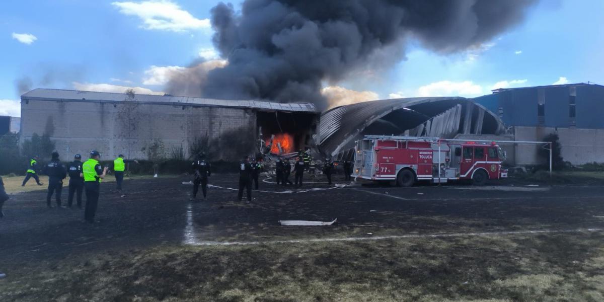 Se desploma jet privado en Toluca, Edomex; reportan seis fallecidos