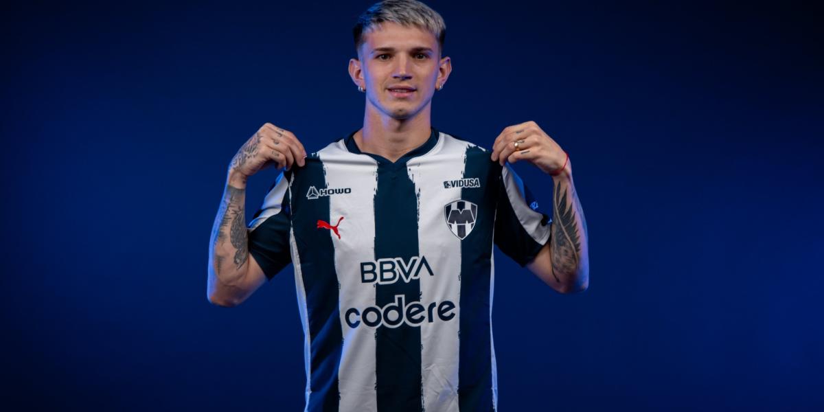 Monterrey contrata a delantero argentino Luca Orellano